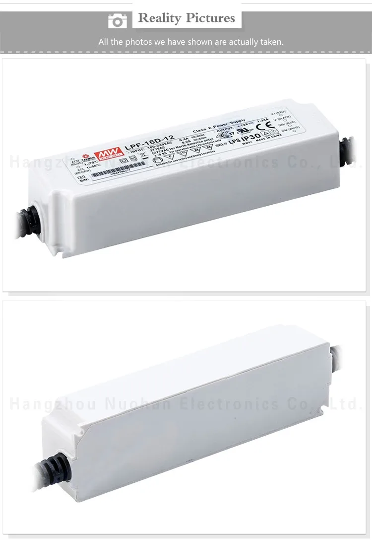 Mean Well Lpf-16d-12 12v Dimmable Led Driver 16w 12v Led Driver With ...
