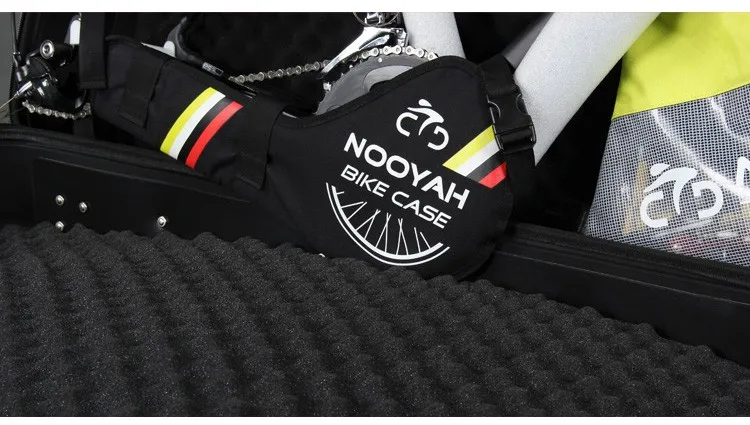 EVA Hard Bike Case - Secure Your Road Bike & Accessories