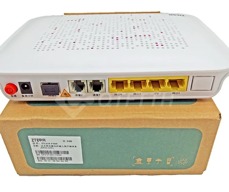 Zte F460(v3.0) Epon Onu,Ftth Onu,Fiber Onu Zte Chipset Epon Onu/ont ...