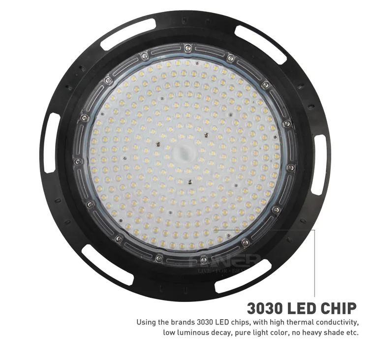 Warehouse Hay Bay Led Lighting Ip65 Round Aluminum Led High Bay Light ...