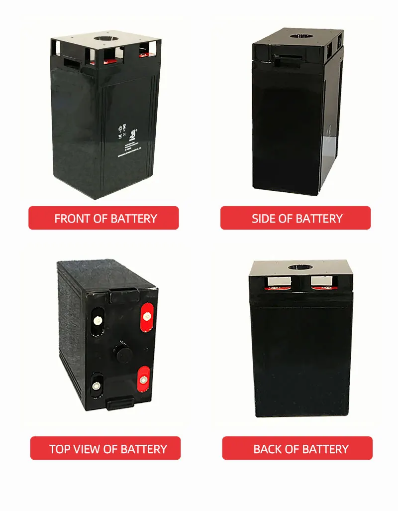 2 Volt Lead Acid Solar 2v 250ah Battery Power Bank - Buy Battery Power ...