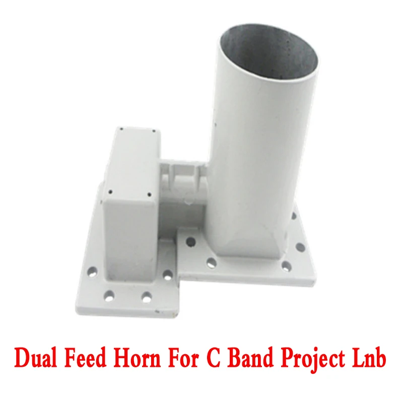Professional Dual Feed Horn For C Band Low Noise Block Downconverters ...