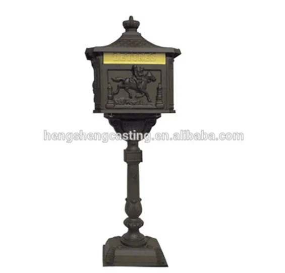 Cast Iron Decorative Antique Standing Mailbox - 27 Years Experience
