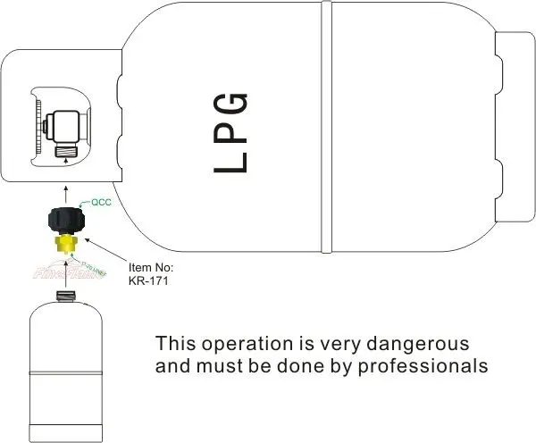 Simple Propane Gas Filling Device - Buy Simple Gas Filling Device,Lpg ...