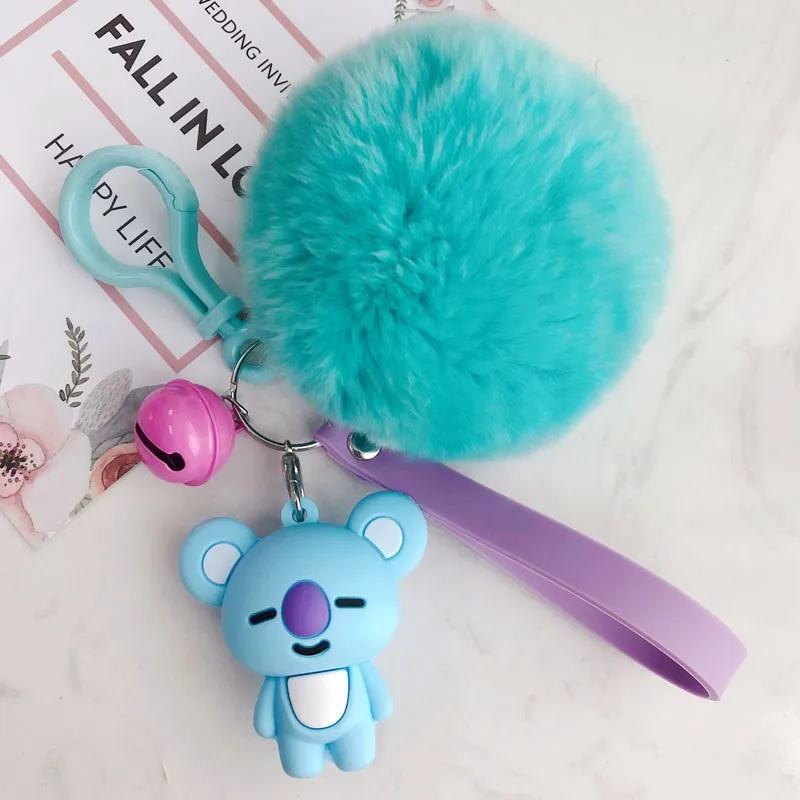 Custom Made Realistic Rubber Keychain Animal Figurine