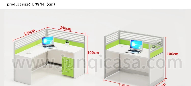 Latest Design Modern Office Table Office Desk 6 People Workstation ...