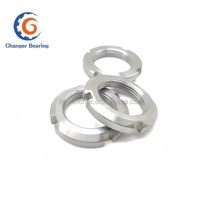 Bearing Lock Nut In Adapter Sleeve Bearing Km6 M30x1.5 Km7 M35x1.5 Km8 M40x1.5 - Buy Lock Nut ...