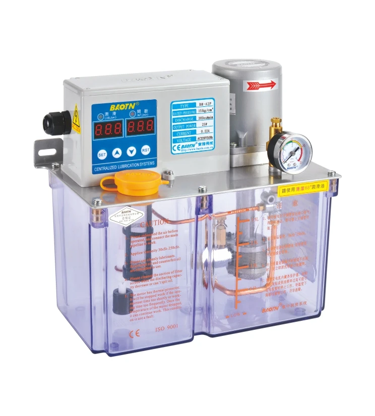 전기 자동 유압 중앙 윤활 시스템 선반 Cnc 기계를위한 작은 기어 오일 펌프