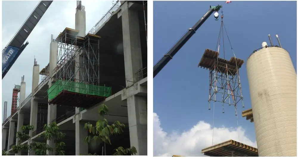 ZULIN Modular Steel Slab Shoring Table System for Concrete