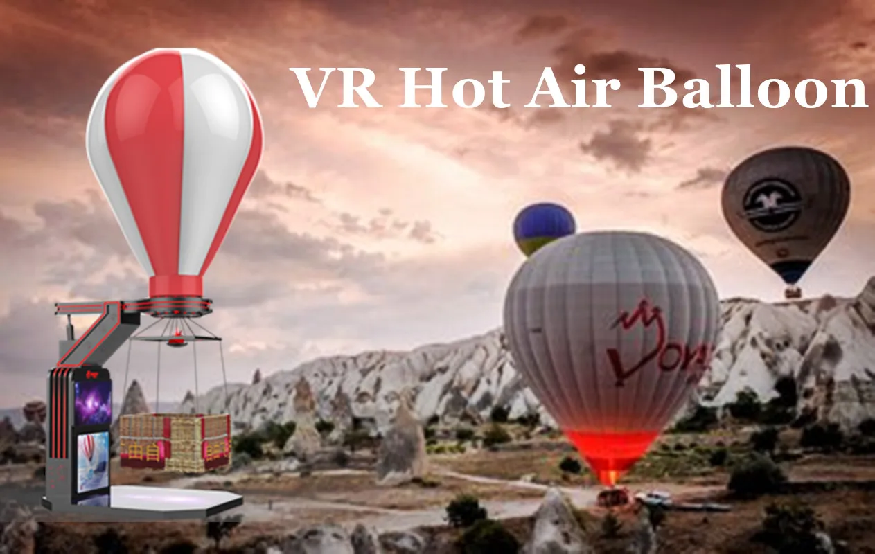 Theme Park 9d Vr Equipment 9d Virtual Reality Hot Air Balloon Simulator ...