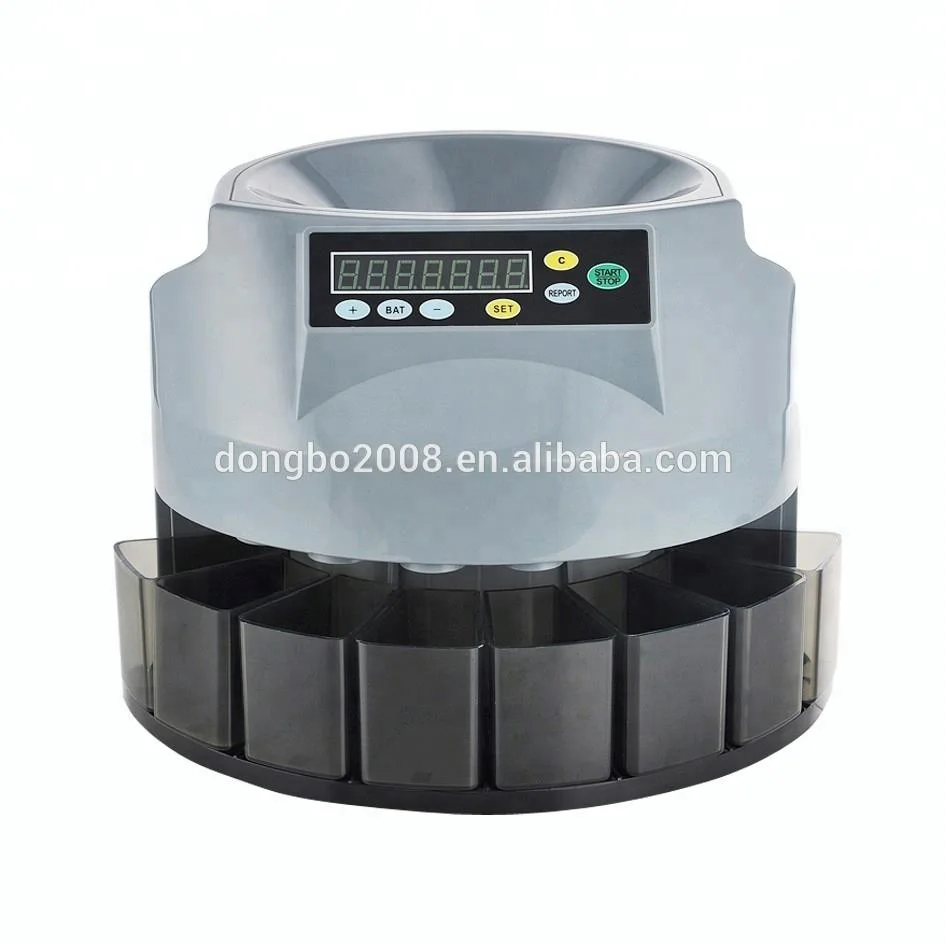 Euro moneda contador clasificador automático de alta calidad máquina ...