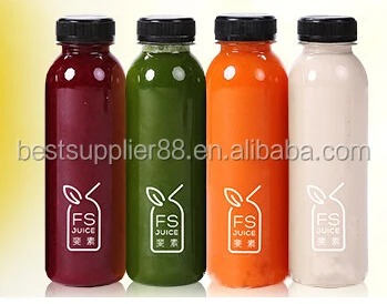 350ml Round Shape Plastic Fruit Juice Beverage Bottle - Buy 12oz Round ...