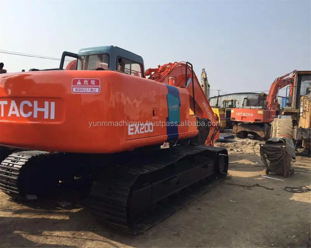 Used Hitachi Ex200-3 Hydraulic Excavator Ex200 Ex200-1 Ex200-2 Ex200-3 ...