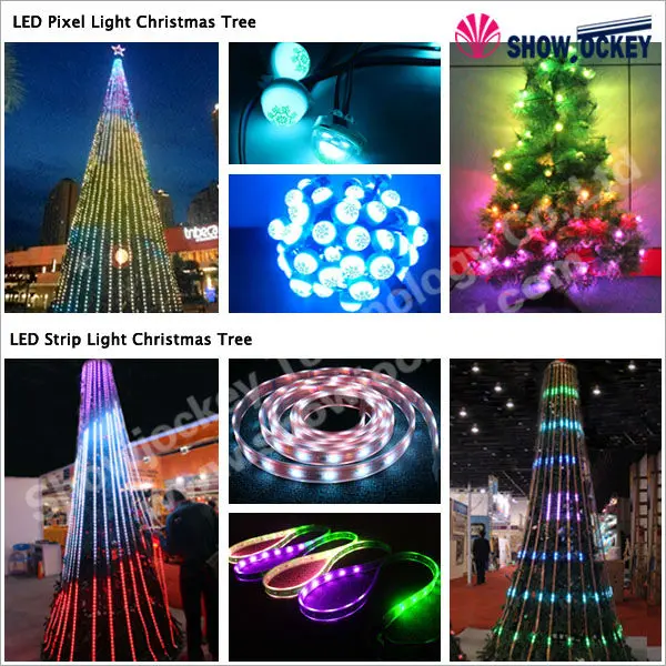 Outdoor LED Christmas Tree - LED Weeping Willow Lighting