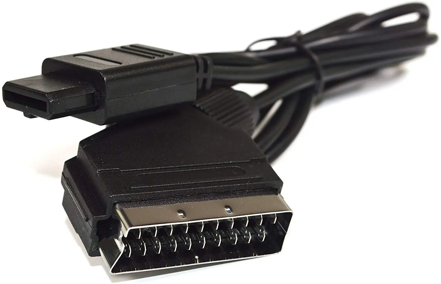 Lbt 6ft 1.8m Rgb Scart Av Cable Lead For Nintendo N64 Snes Ngc Gamecube ...