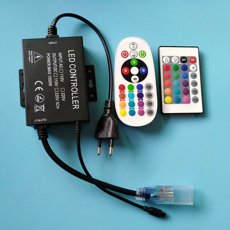 Ac 120v 110v 220v 230v High Voltage Bluetooth Led Rgb Controller For ...