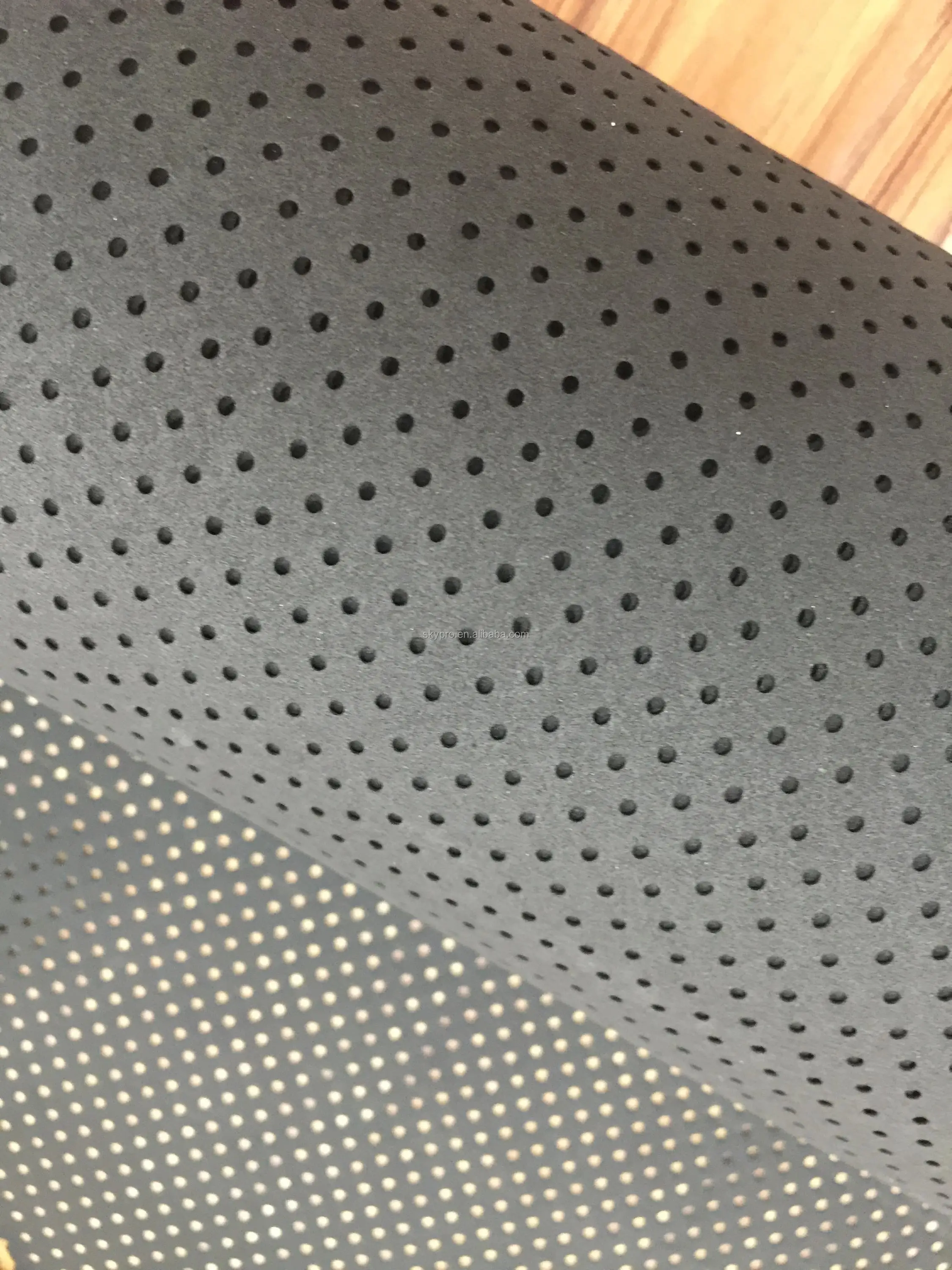 Neoprene Perforated Rubber Sheet Hole Punch Neoprene Fabric for Beach ...