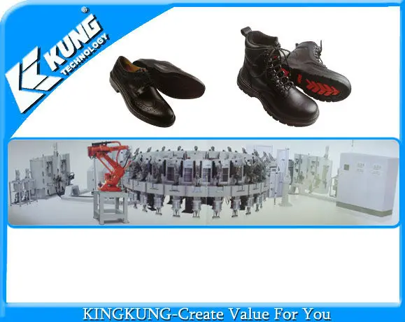 Pu Connected Lasting Injection Shoes Machine - Buy Pu Injection Shoes ...