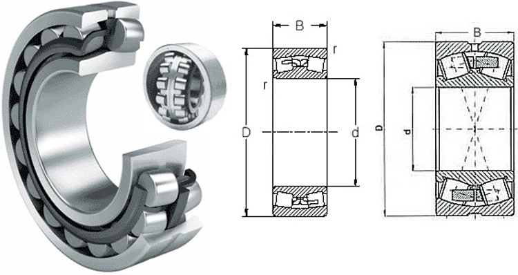 22232-E1-C3 Spherical Roller Bearing - Heavy Duty Performance