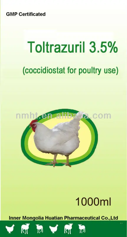 Toltrazuril Oral Solution For Poultry /antiparasitic Drugs/veterinary ...