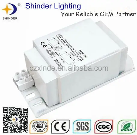1000w 2000w Magnetic Ballast for High Intensity Discharge Lamps