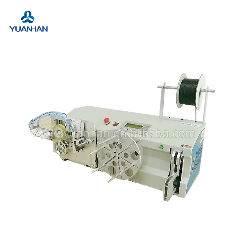 Automatic Length Count Wire Rewinding Cutting Spooler Machine For Wire ...