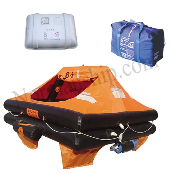 China High Quality Yacht Liferaft 6 Person Life Raft