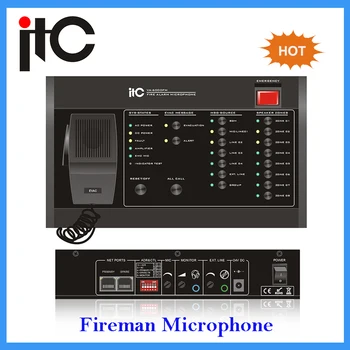 Va-6000fm Digital Fireman Microphone Addressable Fire Alarm Control ...