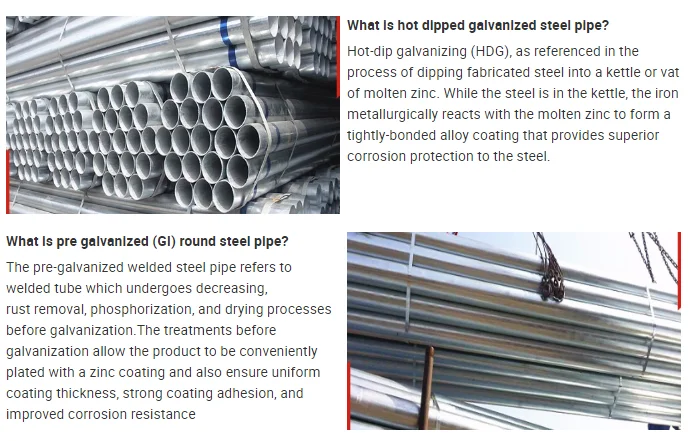 Wt 1.8mm 2.0mm Gp Tube With 6 Meter Length Bs1387 Zinc Coating Steel ...