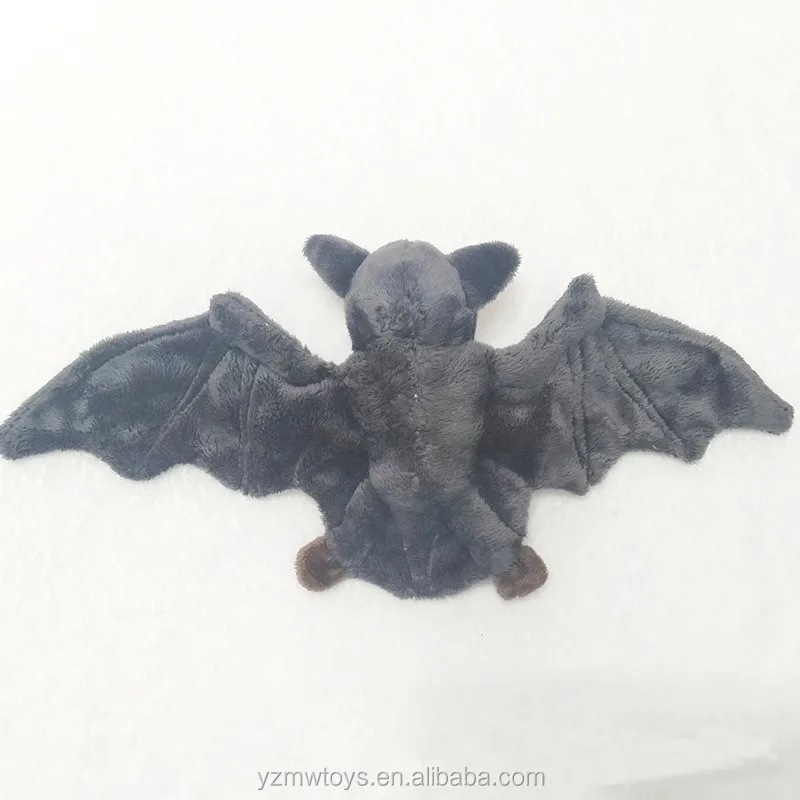 Custom Stuffed Wild Animal Bat Plush Toy - Black Plush Bat