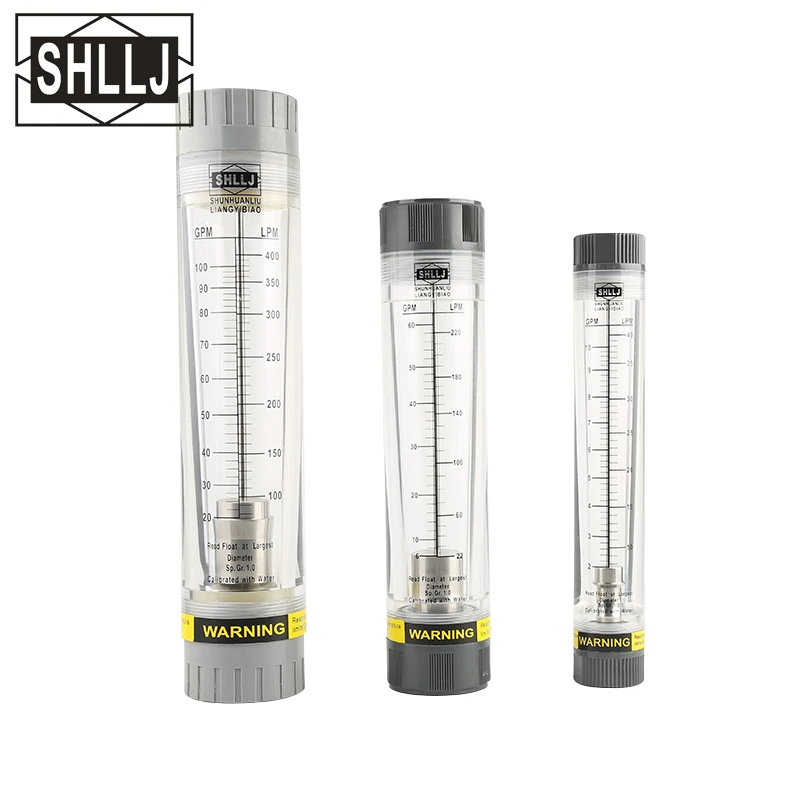 High Precision Tube Float Flow Meter Inline Acrylic Pitot Tube ...