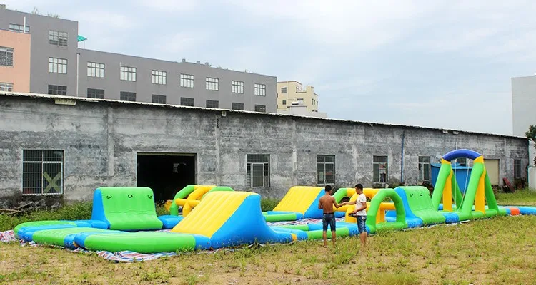 Inflatable Water Park Obstacle Course for Sale - Large PVC