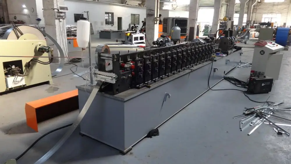 Automatic Ceiling T Grid T Bar Rolling Forming Machine