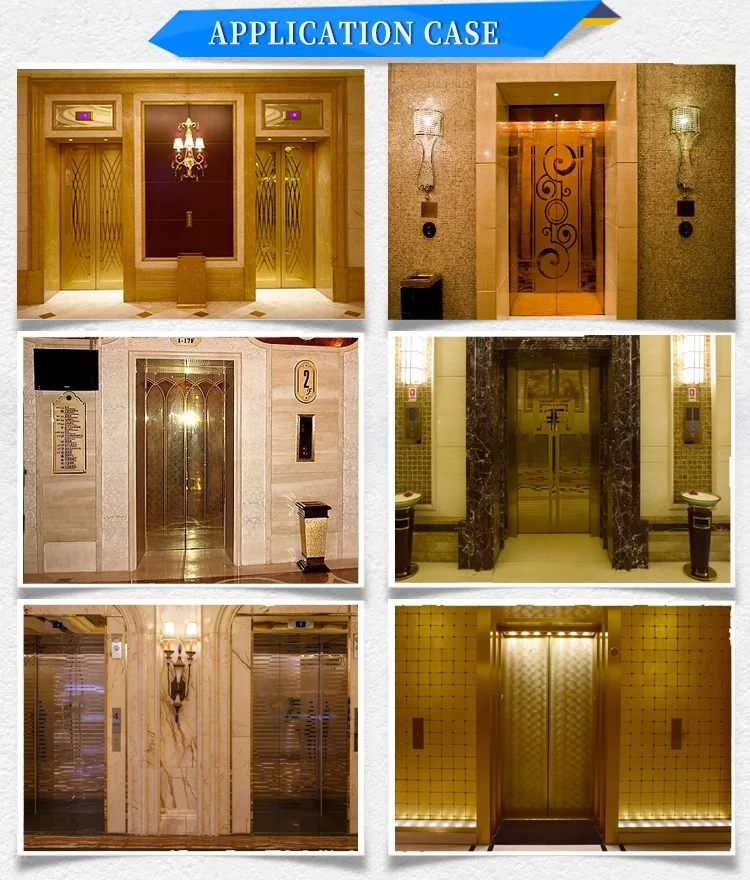 Decorative Colors Cabin Panel Decoration Elevator Door - Buy Elevator ...