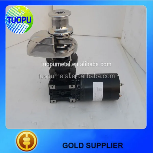 High Quality Stainless Steel 316 Wire Rope Capstan Winch For Boat - Buy ...