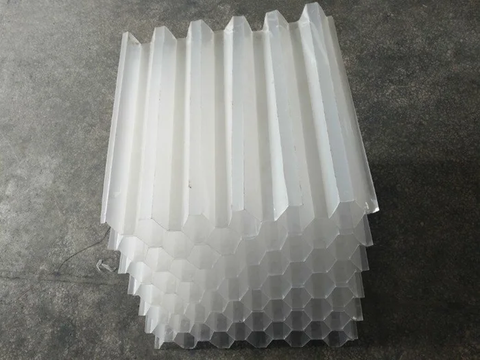 Honeycomb Inclined Pipe With Frp Grid,Long Lasting Se/pvc Plastic ...