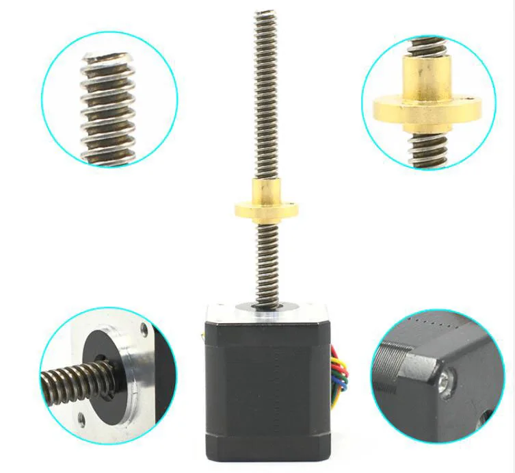 Nema17 Linear Stepper Motor Lead Screw - High Torque Actuator