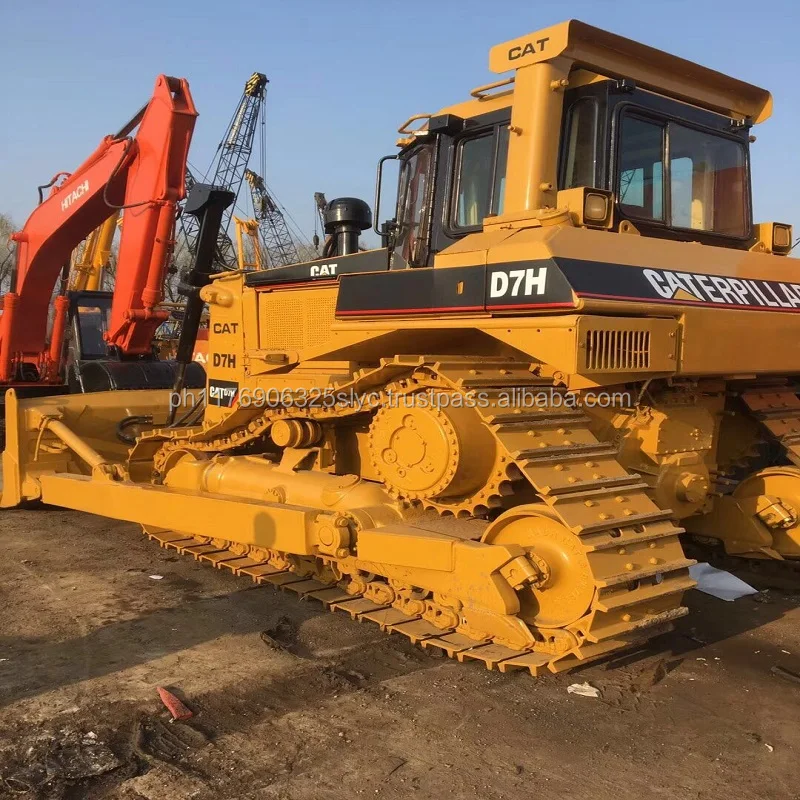 Used Caterpillar Cat D7h Bulldozer With Ripper For Sale - Buy Used D7h ...