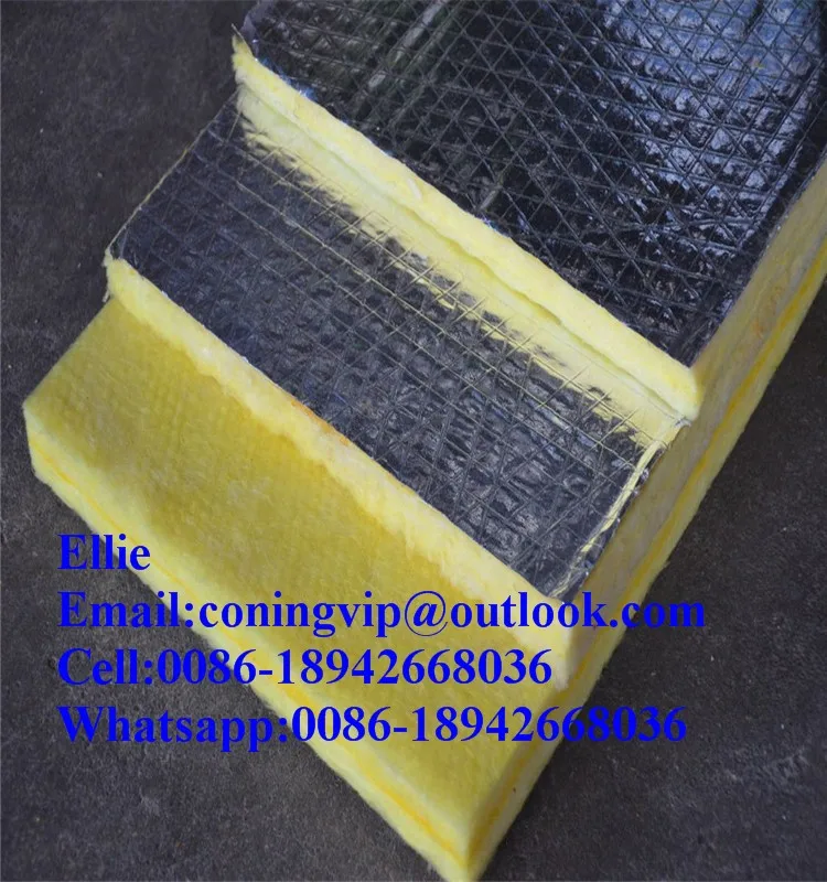 Fsk Foil Faced Fiberglass Wool Insulation Board - Buy Fiberglass Wool ...