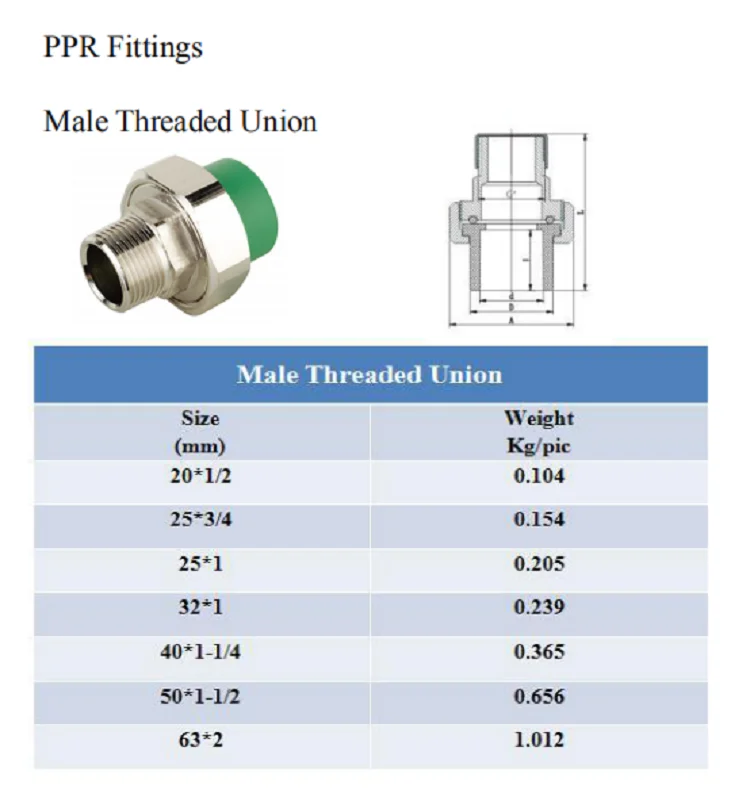 Female Threaded Union Pipe Fittings Ss Barrel Union Steel Pipe Fitting ...