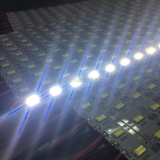 Dc4v Dc12v 24v 10m 20pcs 0.5m Rigid Strip Bar Lights 30 Led Cool White ...