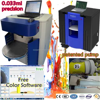 Computerized Color Mixing Machine / Automatic Paint Dispenser / Auto ...