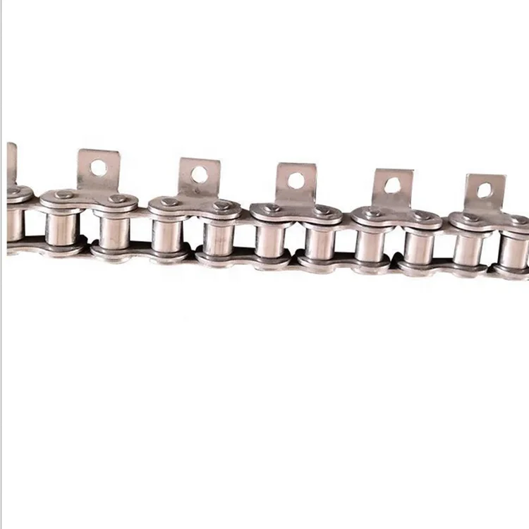 Stainless Steel 304 Chain 16B Roller Chain with Attachment