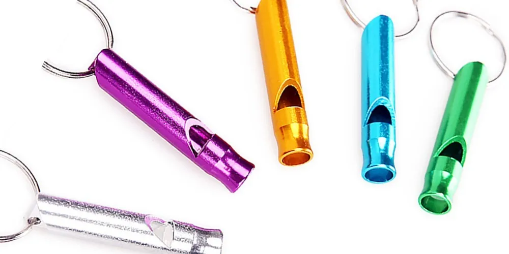 RO-25 Routman Mixed Aluminum Emergency Survival Safety Whistle Funny ...