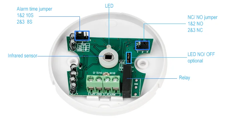 Anti-theft Human Infrared Proximity Motion Alarm,Indoor Pir Sensors For ...
