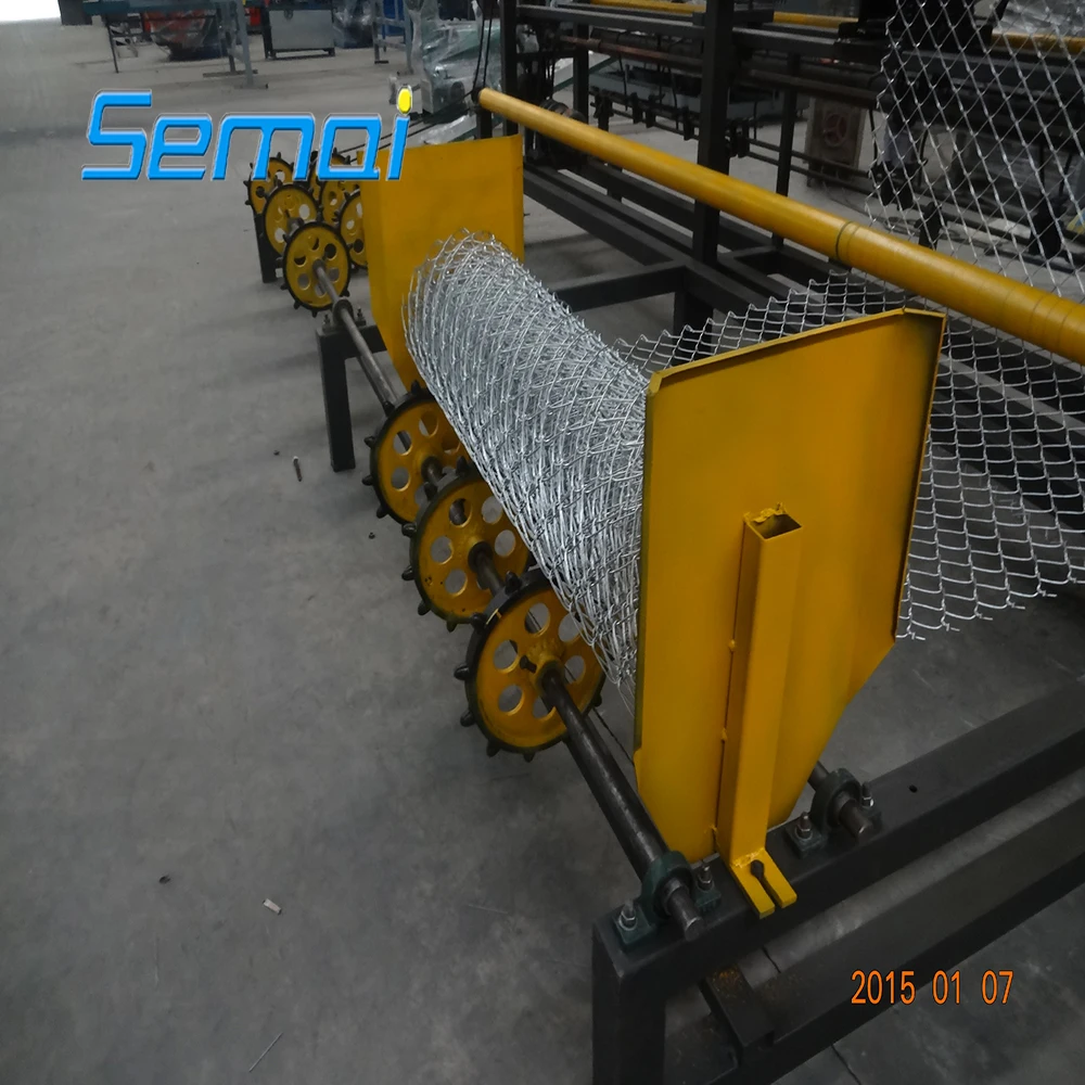 Cyclone Fence Woven Diamond Mesh Fence Machine - Buy Diamond Mesh Fence ...