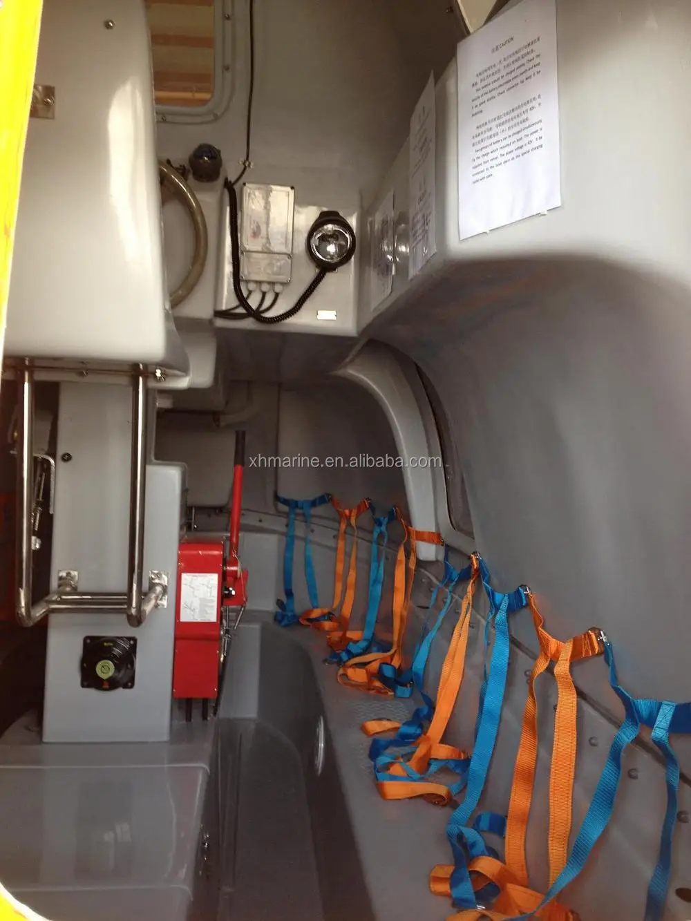 6.5m Totally Enclosed Lifeboat Tempsc Marine Life Boats - Buy 6.5m ...