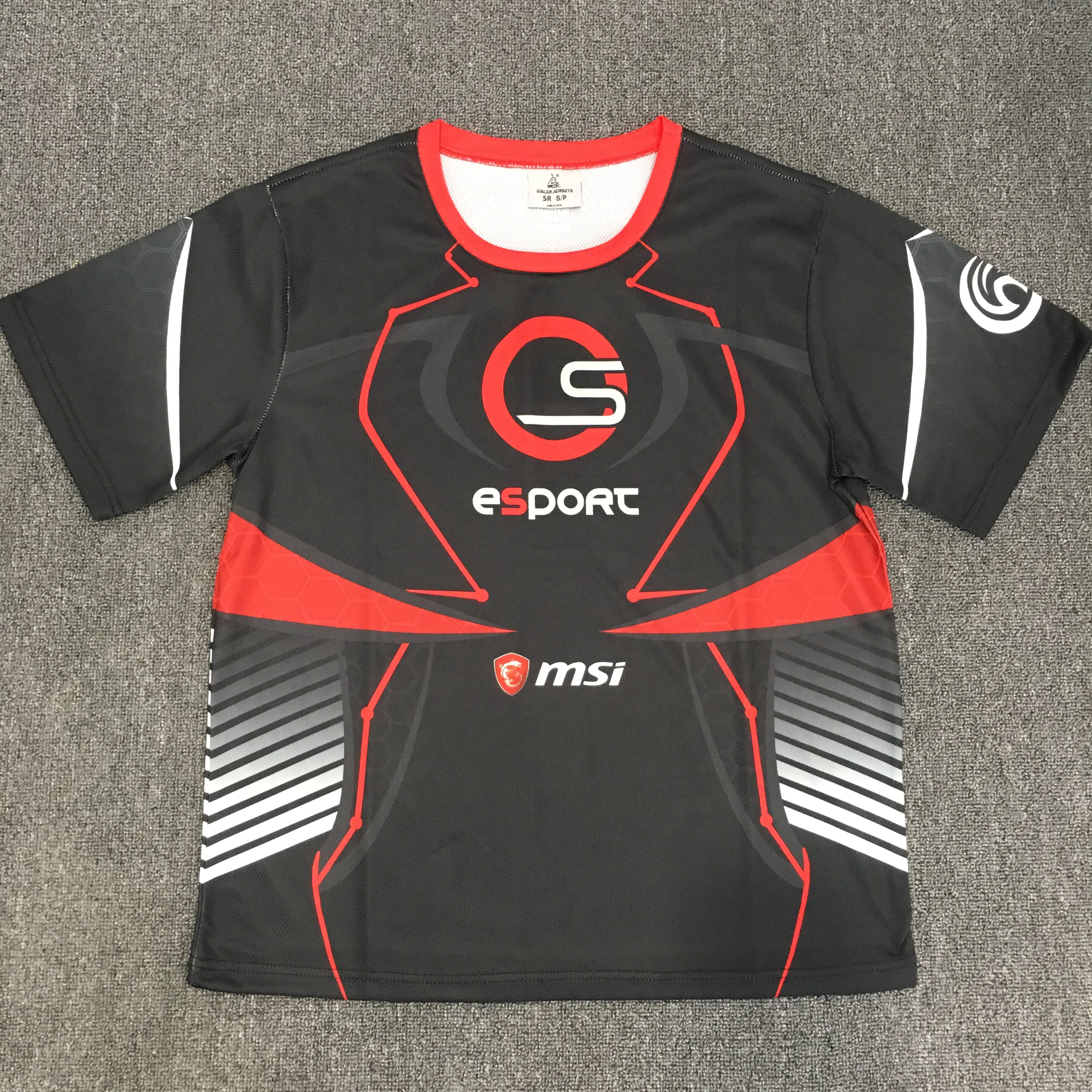 Design Custom Esports Jersey Sublimated Breathable Gaming Team Jerseys ...