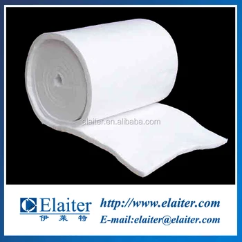Low Thermal Conductivity Alumina Silicate Ceramic Fiber Needle Blanket ...