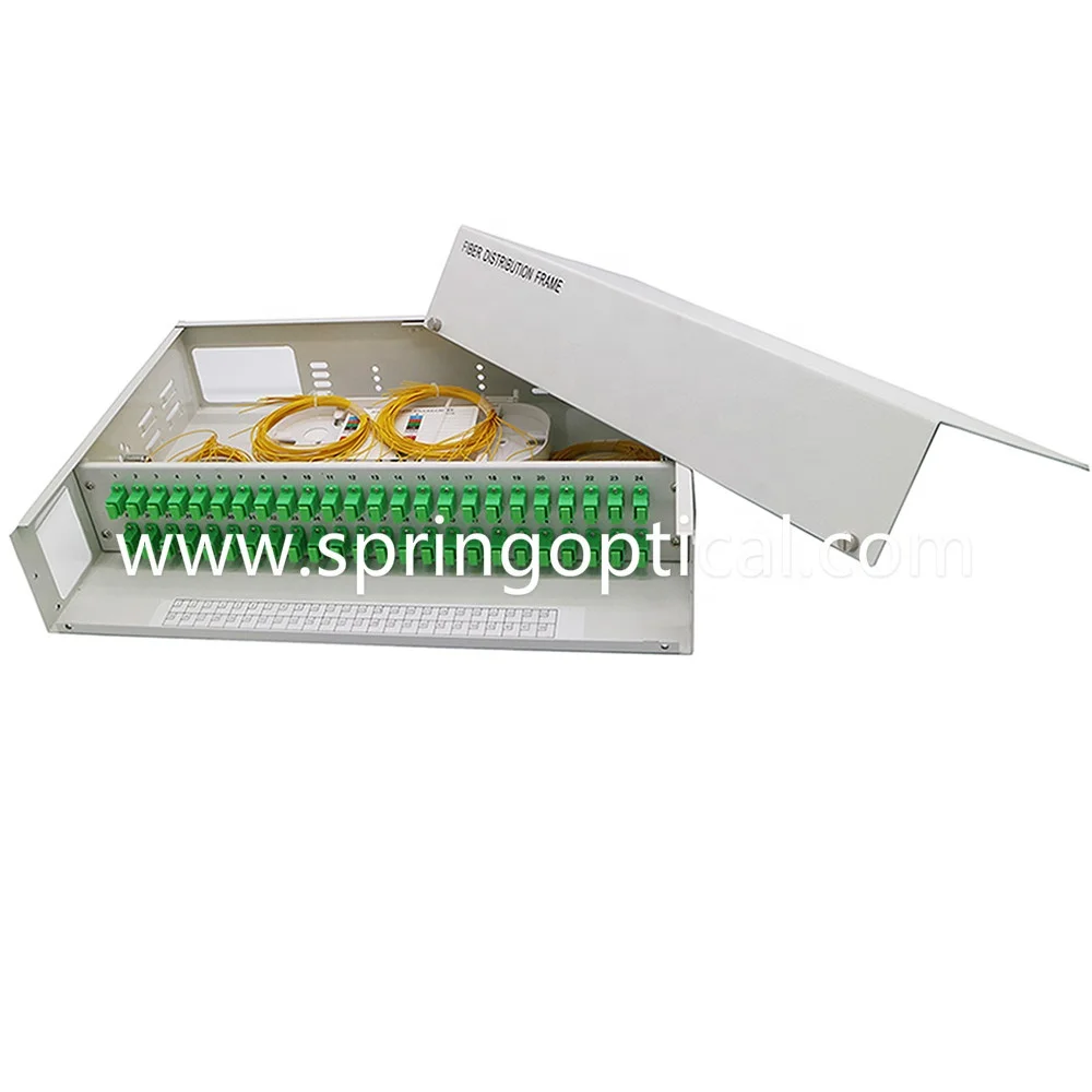 2u 48 Core Fiber Distribution Frame Fdf Odf Optical Fiber Patch Panel ...